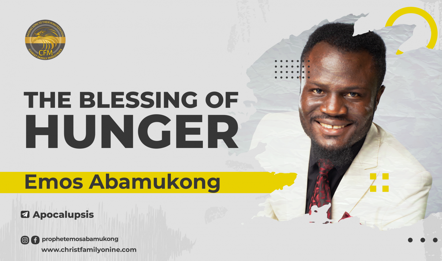 The Blessing of Hunger - Christ Family