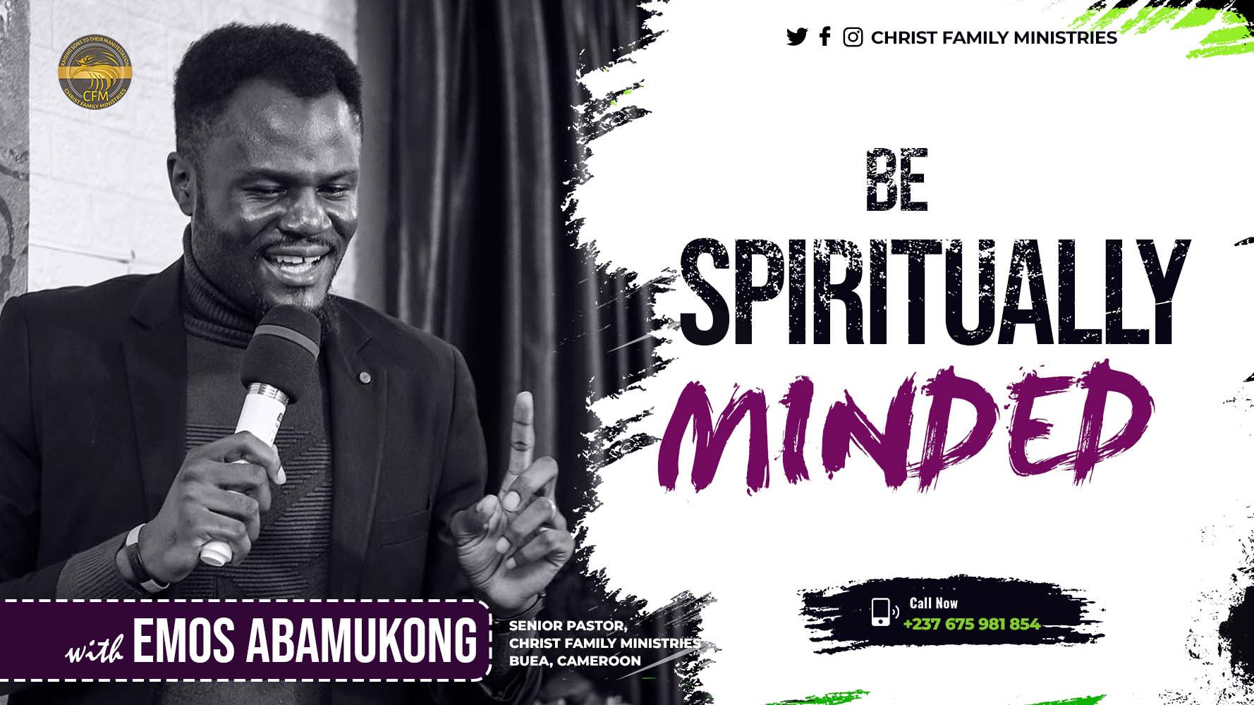 Be Spiritually Minded - Christ Family